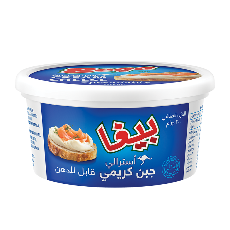 علبة جبنة كريمة بيغا 200 غم - Bega Retails UAE