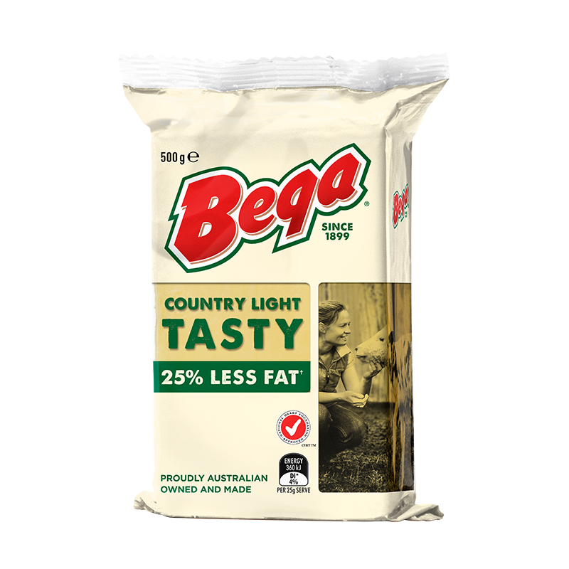 قالب بيغا كونتري خفيفة لذيذة طبيعية 25٪ قليل الدسم 500 غم - Bega ...