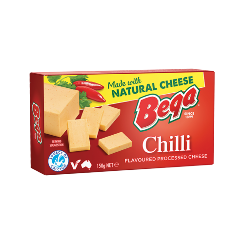 Bega Cheddar Processed Cheese Block 150g - Bega Retails MY
