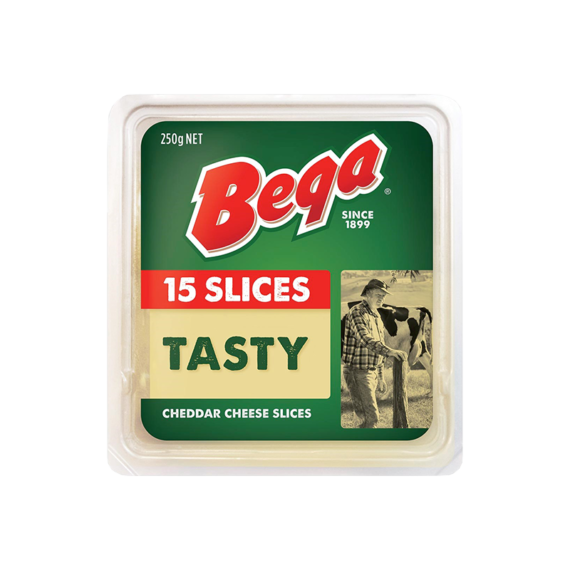 Bega Tasty Natural Slices 250g - Bega Retails MY